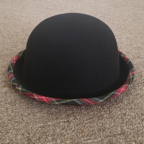 Accessories | Plaid Bowler Hat | Poshmark
